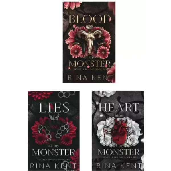 Monster Trilogy (3 Books) by Rina Kent - Bookbindbd